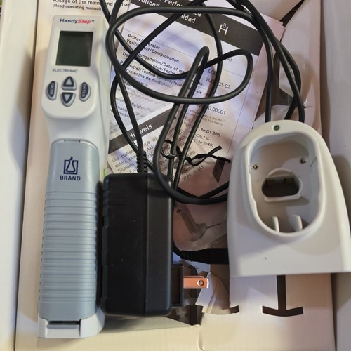 BrandTech Scientific HandyStep Electronic Pipette with No Power Adapter ...