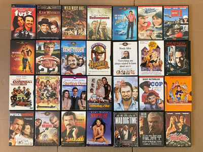 BURT REYNOLDS DVD Lot-30 Movies! Sally Field, Farrah Fawcett, Woody ...