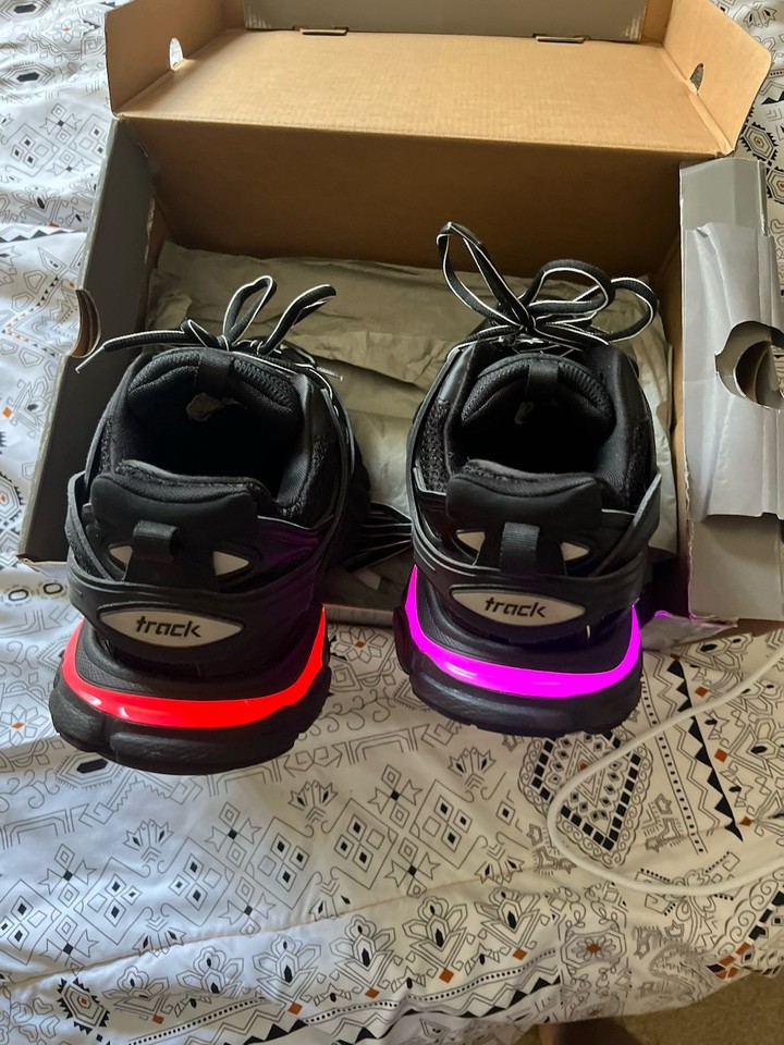 Balenciaga track runners LED | eBay