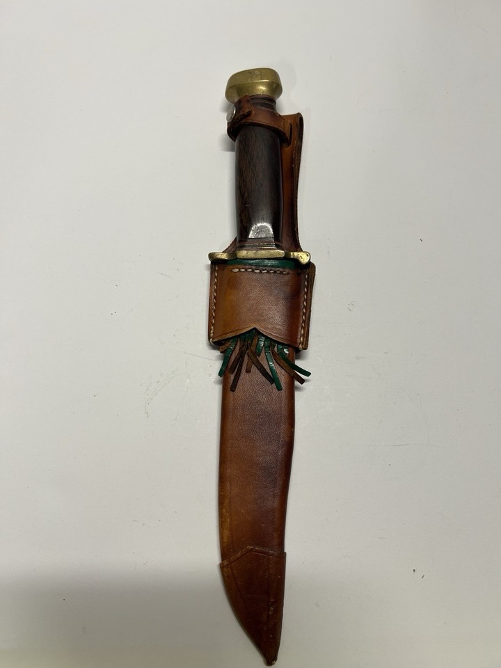 Rehwappen Linder Messer Solingen Rostfrei Original Bowie Knife Wood W ...