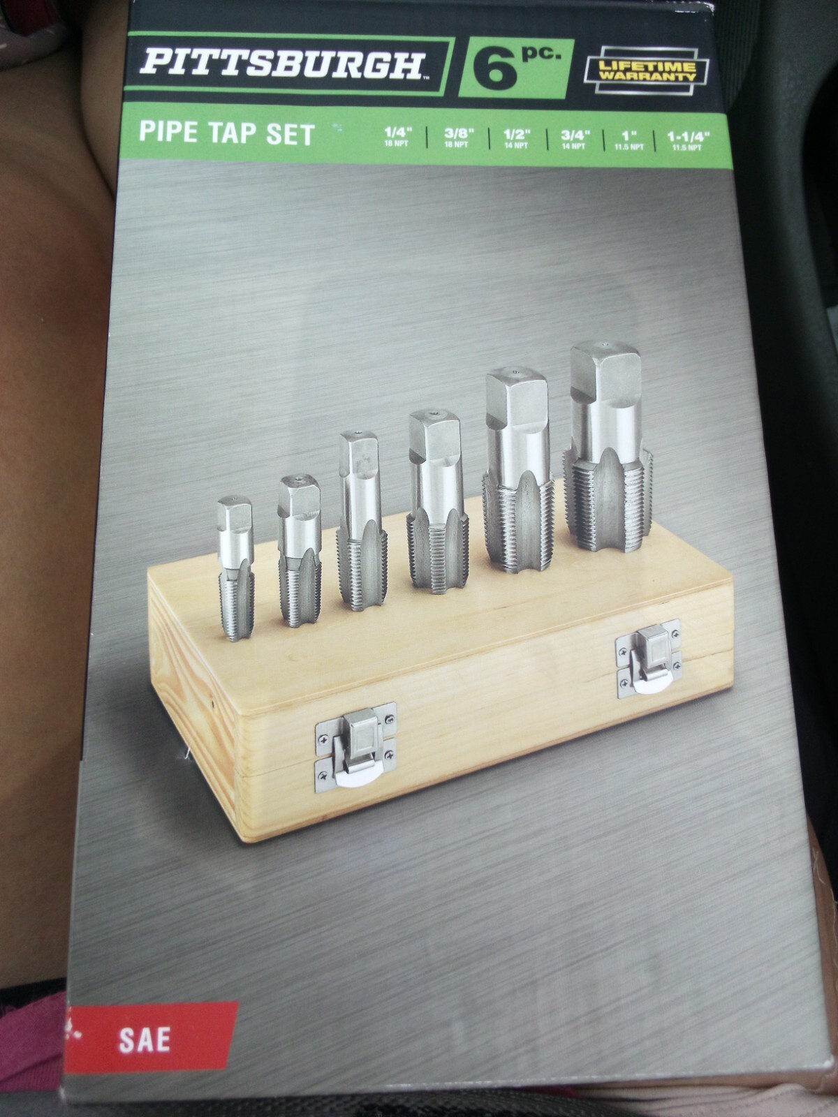 pipe tap set sae metric | eBay