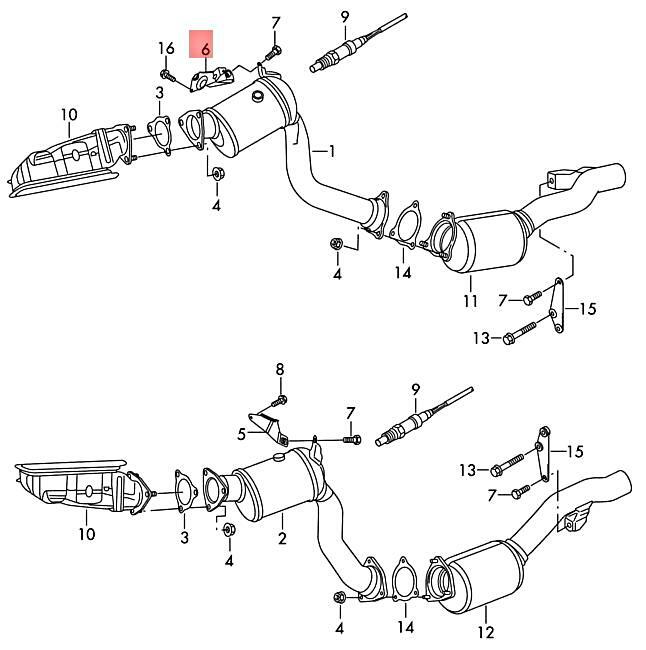 NEW VW AUDI TOUAREG Q7 7P5 7P6 4LB SUPPORT 7L8253047H ORIGINAL | eBay