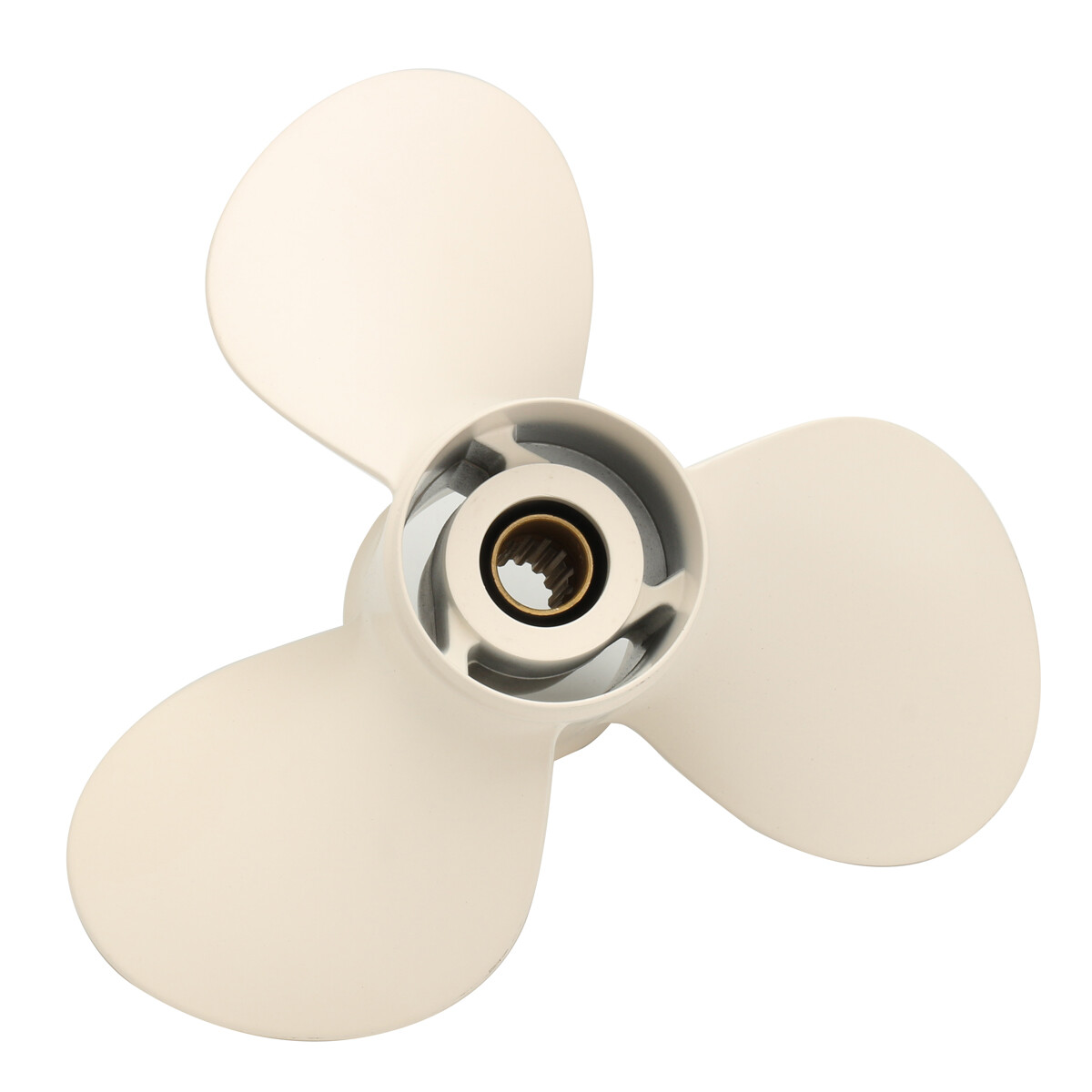 11 3/8 x 12-g Boat Propeller Prop 40-50HP Outboards 3 Blade Aluminum ...