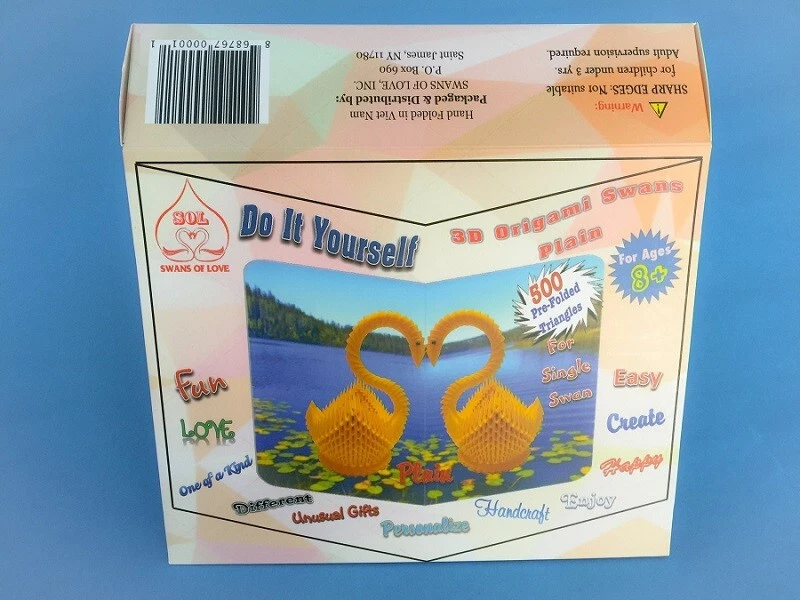 3d Origami Design Swan