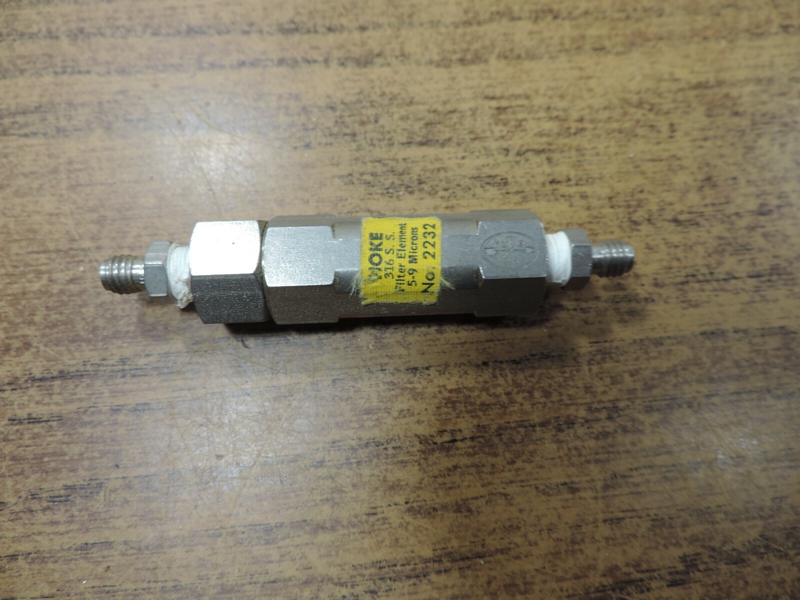 Hoke Inline Filter, 5-9 micron, 316SS, 6312F2S | eBay