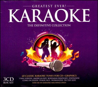 KARAOKE * 60 Great Classic Hits * NEW 3-CD Boxset * For Use with ...