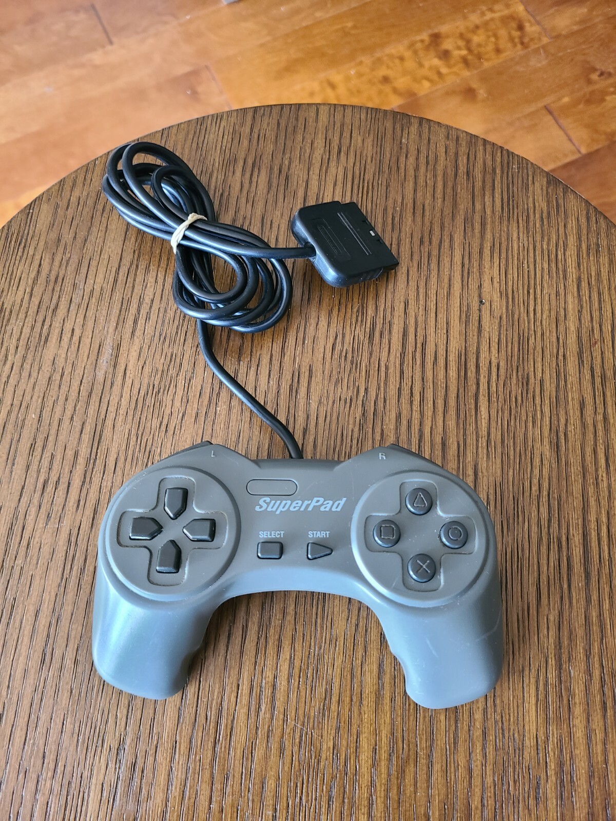 Gray Superpad PlayStation 1 Performance P-101 Wired Controller PS1 Grey ...