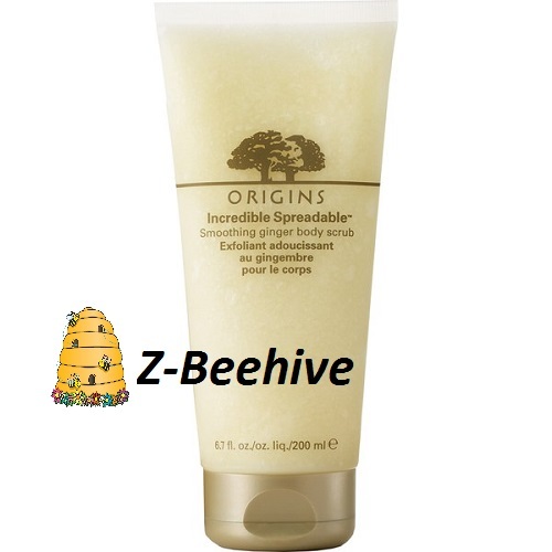 Origins Incredible Spreadable Smoothing Ginger Body Scrub Jumbo 6.7 oz ...
