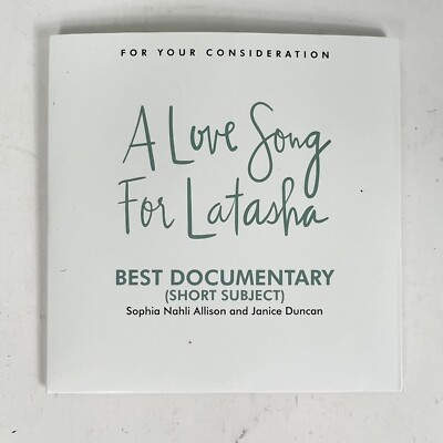 A Love Song For Latasha fyc Blu Ray 2020 Documentary netflix | eBay