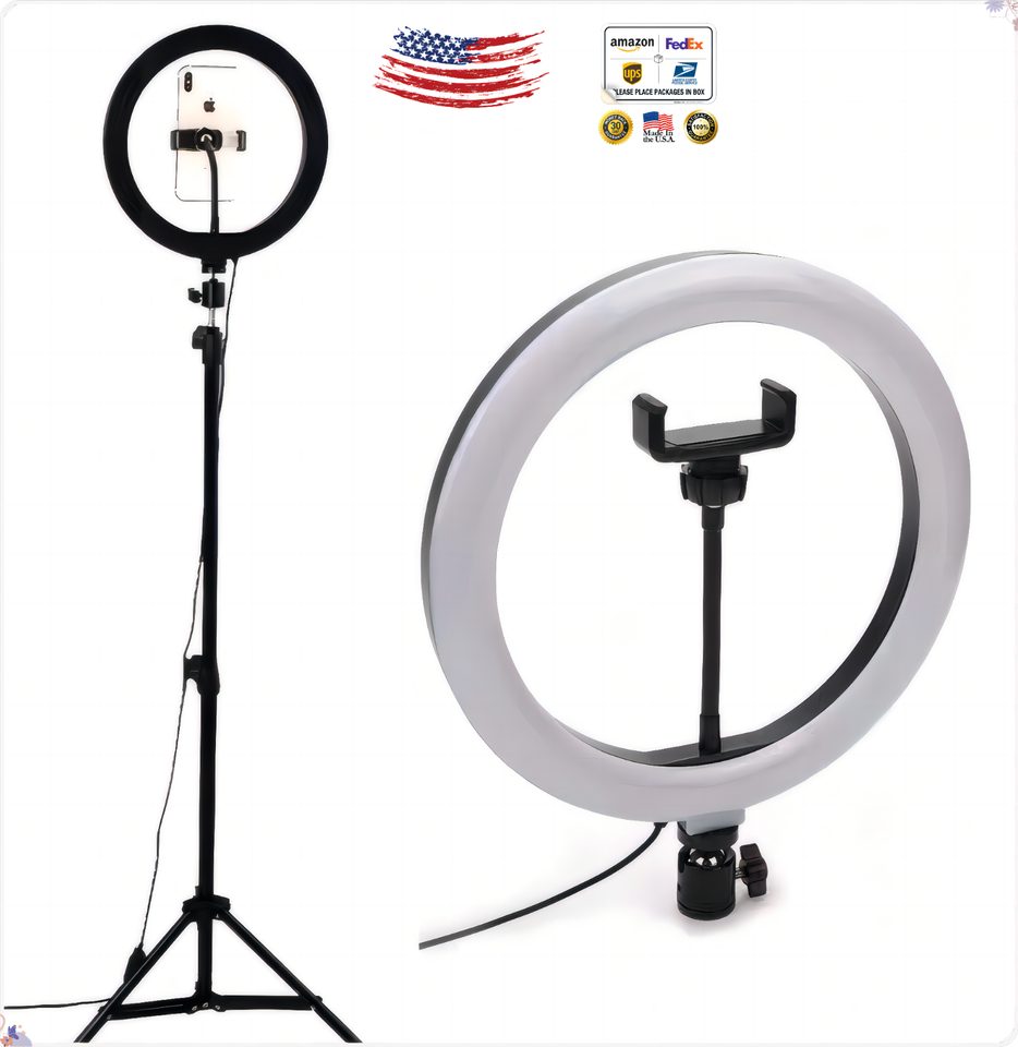 8 INCH SELFIE RING LIGHTWITH TRIPOD STAND | eBay