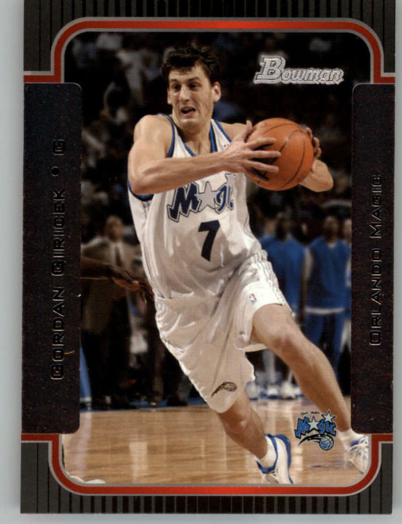 2003-04 Bowman Chrome #15 Gordan Giricek | eBay