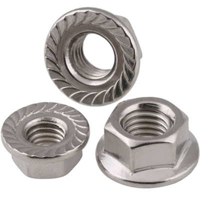 M5 M8 M10 M12 Hexagon Plain Flange Nut ZP Locking Nuts | eBay UK