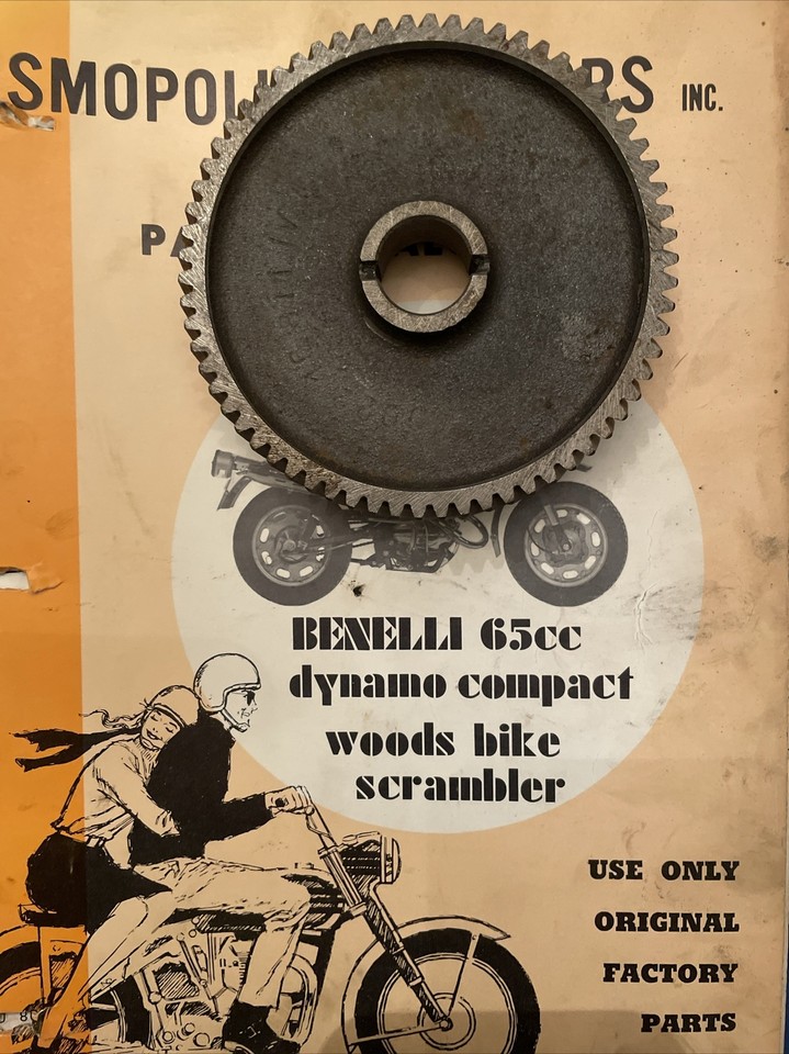 BENELLI 65cc Dynamo Scrambler Woodsbike Mini Enduro Clutch Housing Gear ...