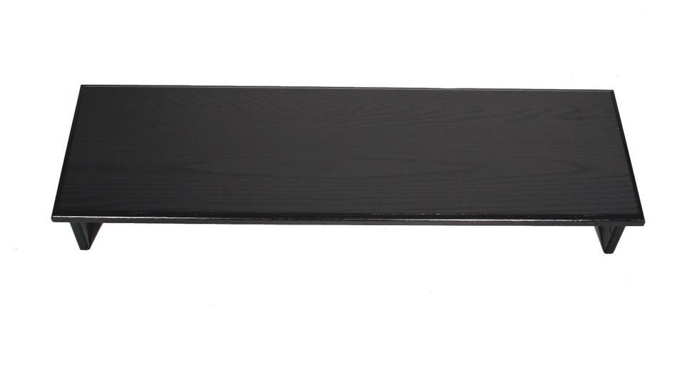 BLACK "SOUND BAR TV RISER-SAFE 40"widex12"deepx5 1/2"high By Syracuse ...