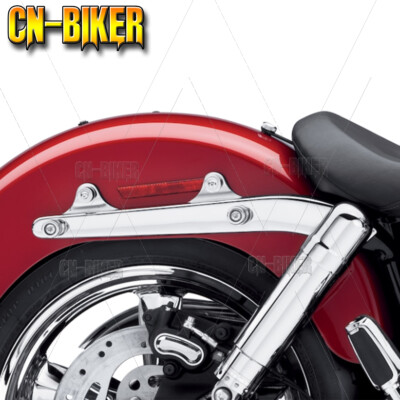 Sissy Bar 4 Point Chrome Docking Hardware Kit For Harley Dyna ...