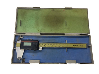 MITUTOYO TOOLS DIGIMATIC 6” 150mm INSIDE / OUTSIDE CALIPER .0005”, 500 ...