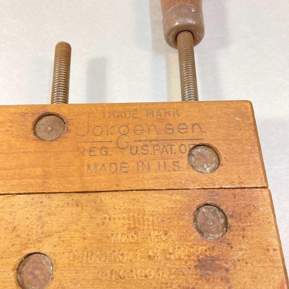 Jorgensen Wood Parallel Clamp Hand Screw 8" Woodworking USA | eBay