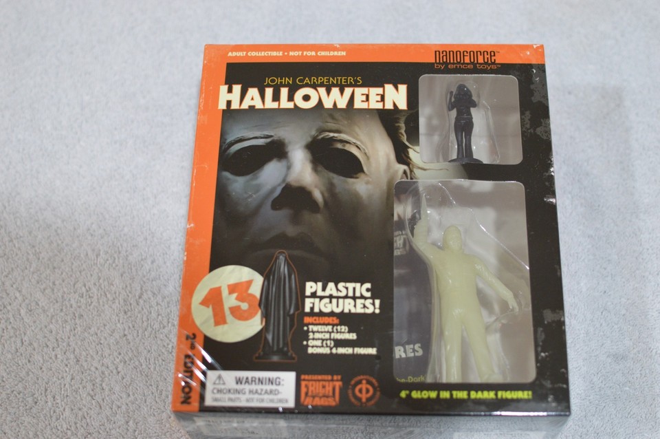 Fright Rags HALLOWEEN NANOFORCE FIGURES 2ND EDITION Exclusive Box Set ...