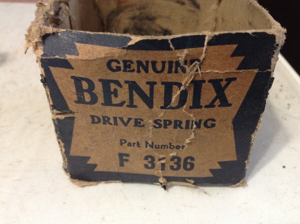 F3136 - A New Starter Drive Bendix Spring For An IHC D2, D15 Trucks ...