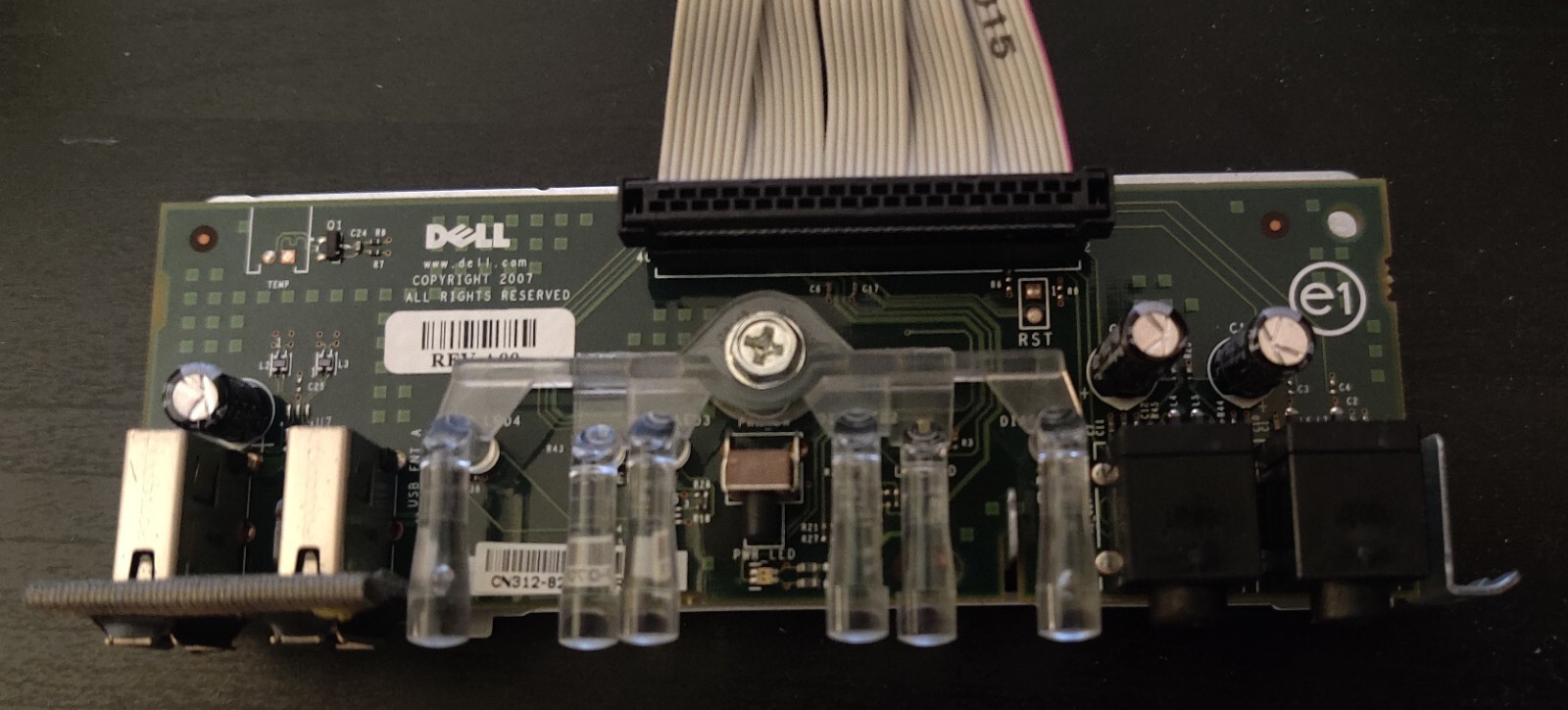 Dell Optiplex 330 360 755 760 I/O Panel Board [CN312, TP004, w/ Cable & Housing] | eBay