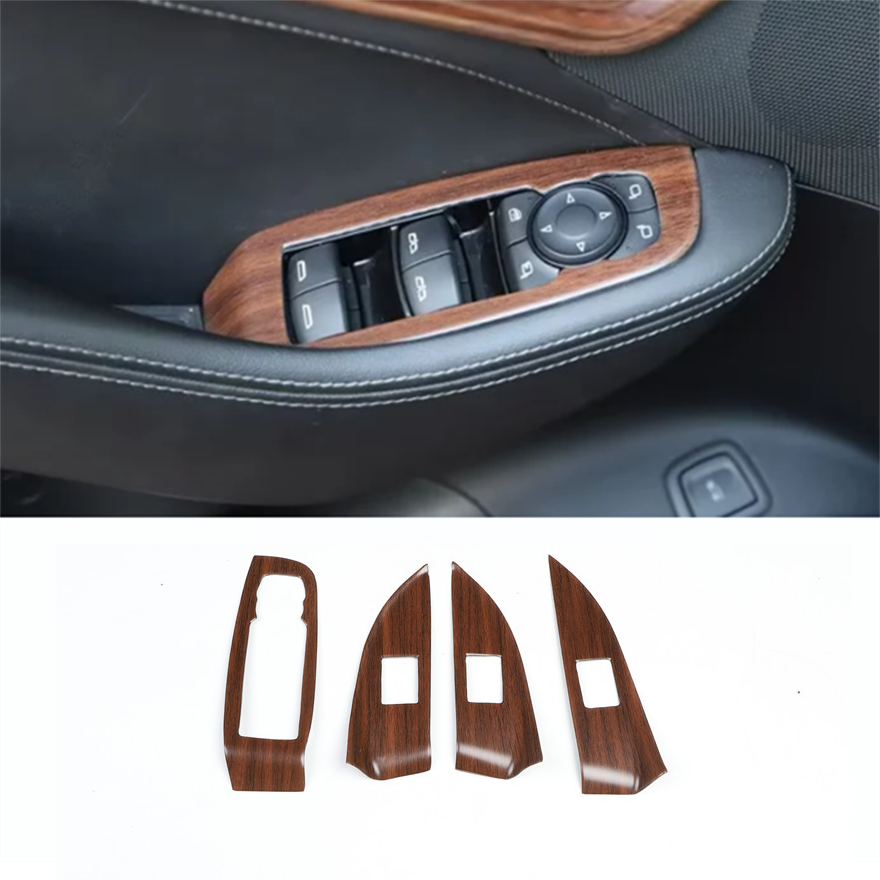For Cadillac CT5 2020-2024 Wood Grain Interior Decor Accessories Kit ...