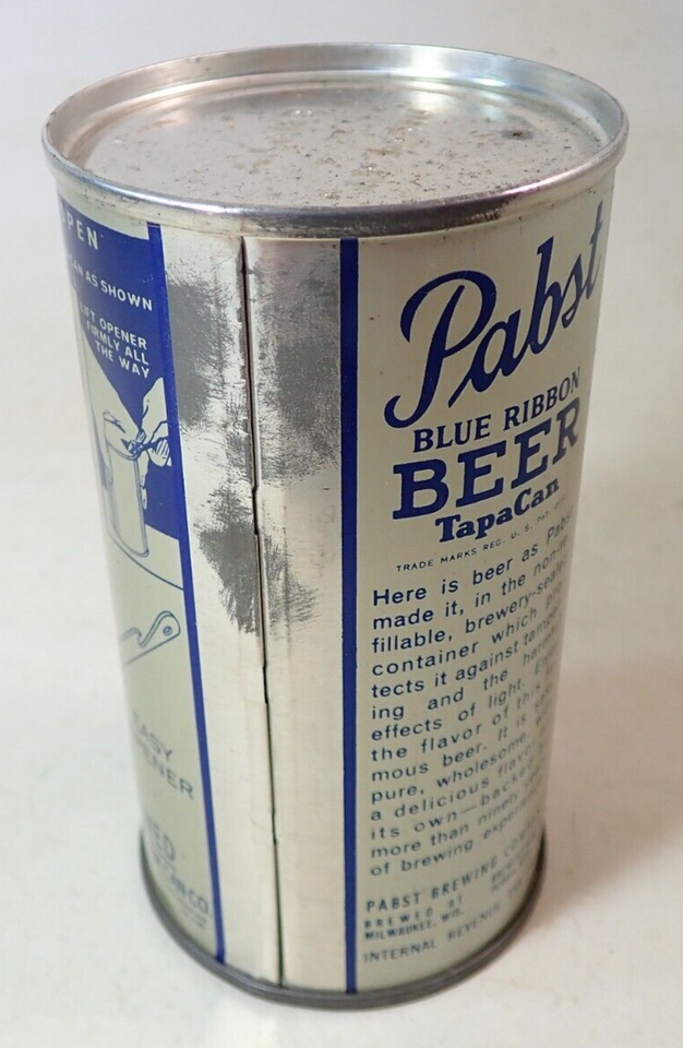Vintage NOS Pabst Blue Ribbon Export Keglined Peoria Hts Empty Beer ...