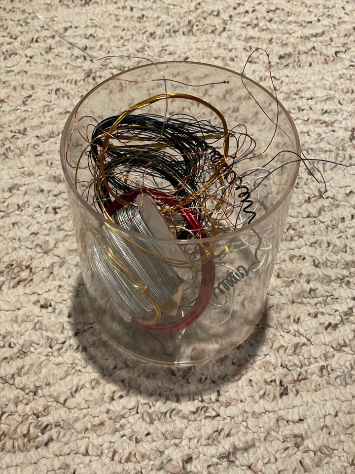 Different thin & thick craft jewelry wires gold red black silver | eBay