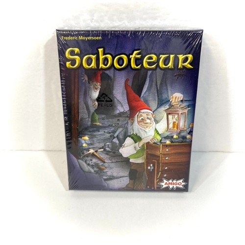 SABOTEUR CARD GAME english family board game age8+ 3-10players Amigo ...