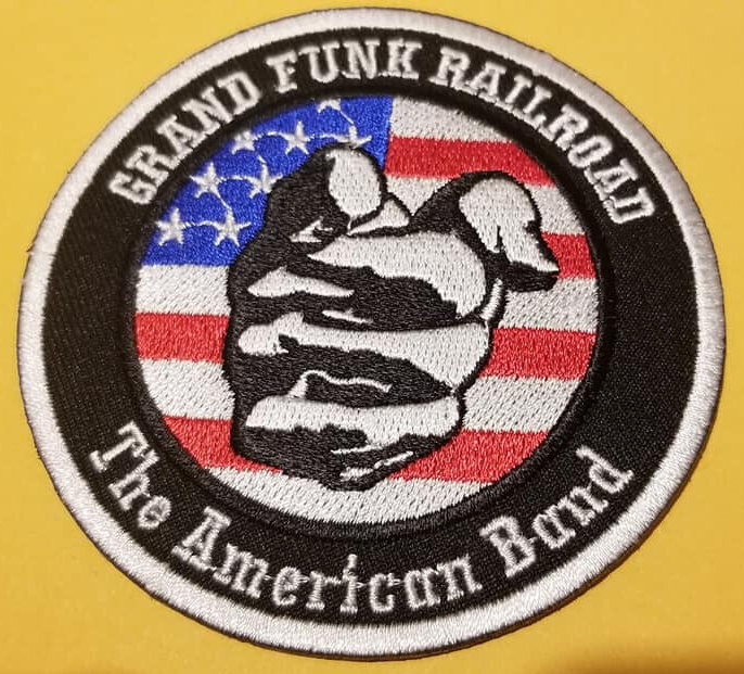 The American Band Grand Funk Railroad Embroidered Patch approx 3.5" | eBay