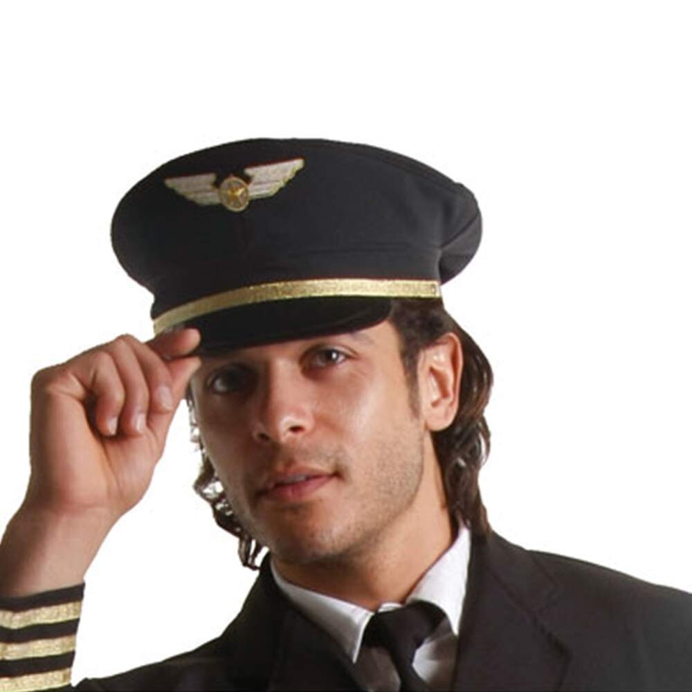 Dress Up America Fluglinie Pilot Hut Kostüm Zubehör für Kinder und ...