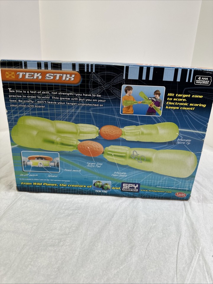 Tek Stix Wild Planet Electronic Inflatable Batons Rare 788668300013| eBay