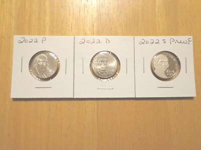 2022 P D S Jefferson Nickel Proof 3 Coin Set PDS | eBay