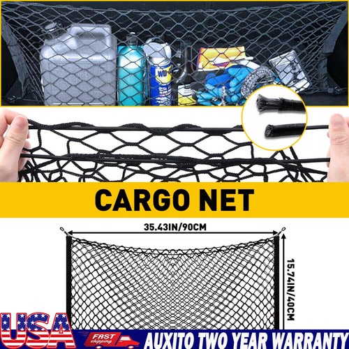 Envelope Style Trunk Cargo Net Organizer Storage Universal Bag for Hook ...