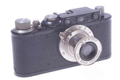 LEICA M39 II D BLACK RANGE FINDER CAMERA *VERY NICE* MATCHING 50MM ...