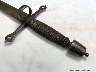 Antique Victorian Period Left-Hand Parrying Dagger Knife Rapier | eBay