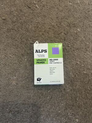 ALPS 105142-00 VPhoto Primer Ink Cartridge MD-5000 Series Genuine New ...