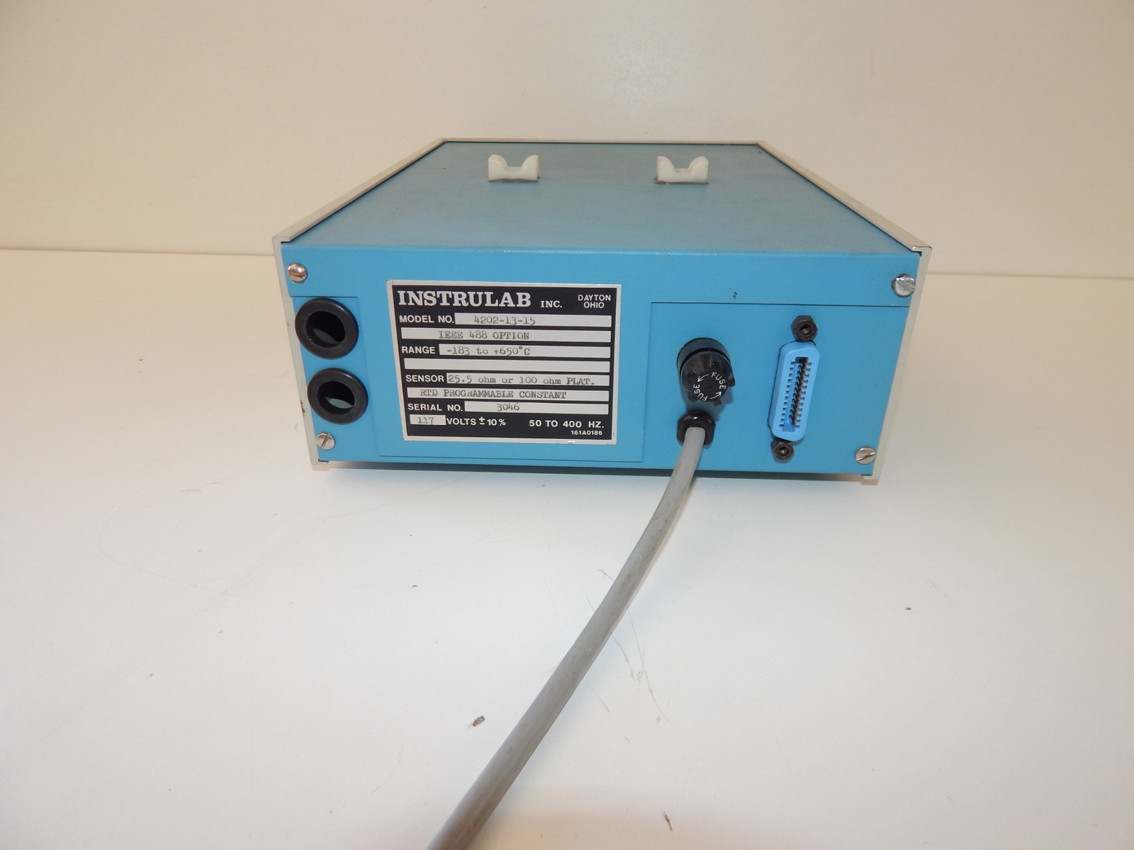 ^^ INSTRULAB SYSTEMS THERMOMETER MODEL # 4202-13-15 - -183 TO +650C ...