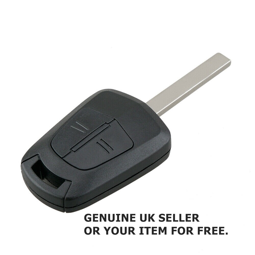 Cut To Code For vauxhall astra H zafira corsa d 2 button remote key fob ...
