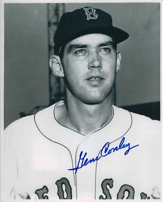 Autographed GENE CONLEY Boston Red Sox 8x10 Photo - COA | eBay