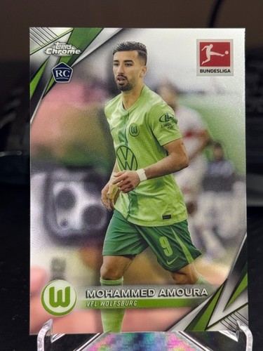 2024-25 Topps Chrome Bundesliga Mohammed Amoura RC | eBay