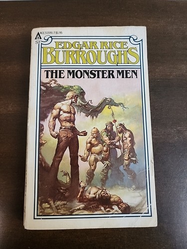 The Monster Men, Edgar Rice Burroughs, Ace Vintage Paperback 1979 ...