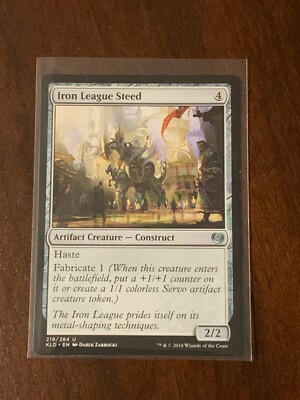 Magic the Gathering Kaladesh Iron League Steed | eBay