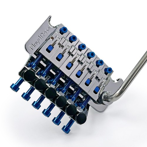 Floyd Rose Original Tremolo System w/ Stainless Steel Upgrades - Blue ...