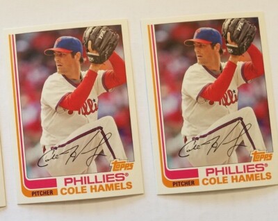 2X COLE HAMELS 2013 TOPPS ARCHIVES CARD # 58 | eBay