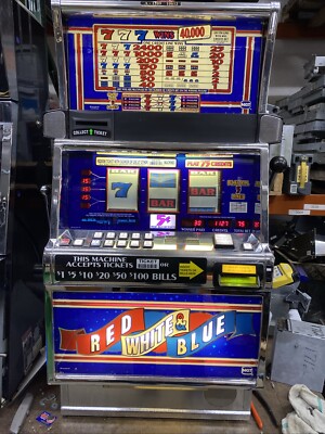 IGT S2000 Red White & Blue Slot MACHINE | eBay