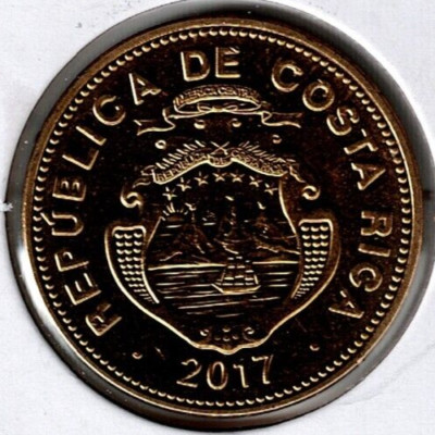 2017 Costa Rica Brilliant Uncirculated 25 Colones Coin | eBay