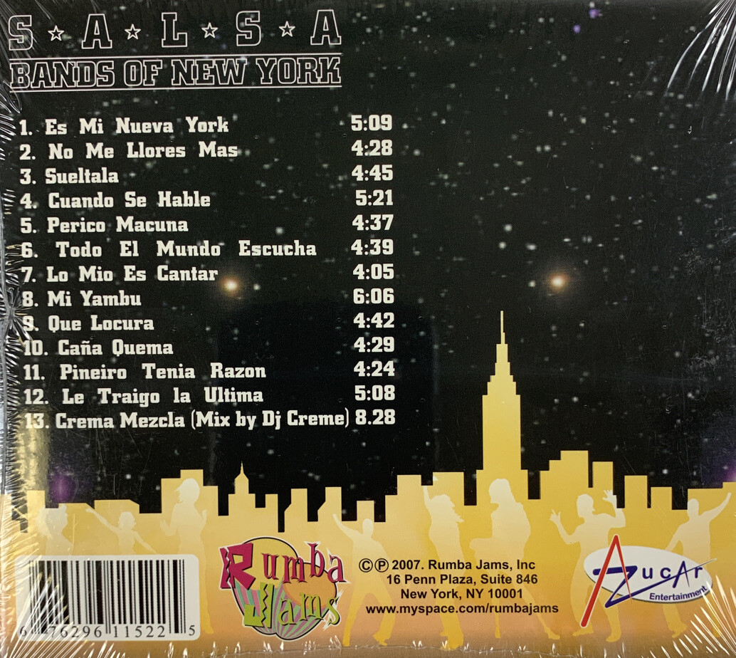 Salsa Bands of New York. Salsa Dura CD. Various Artists. | eBay