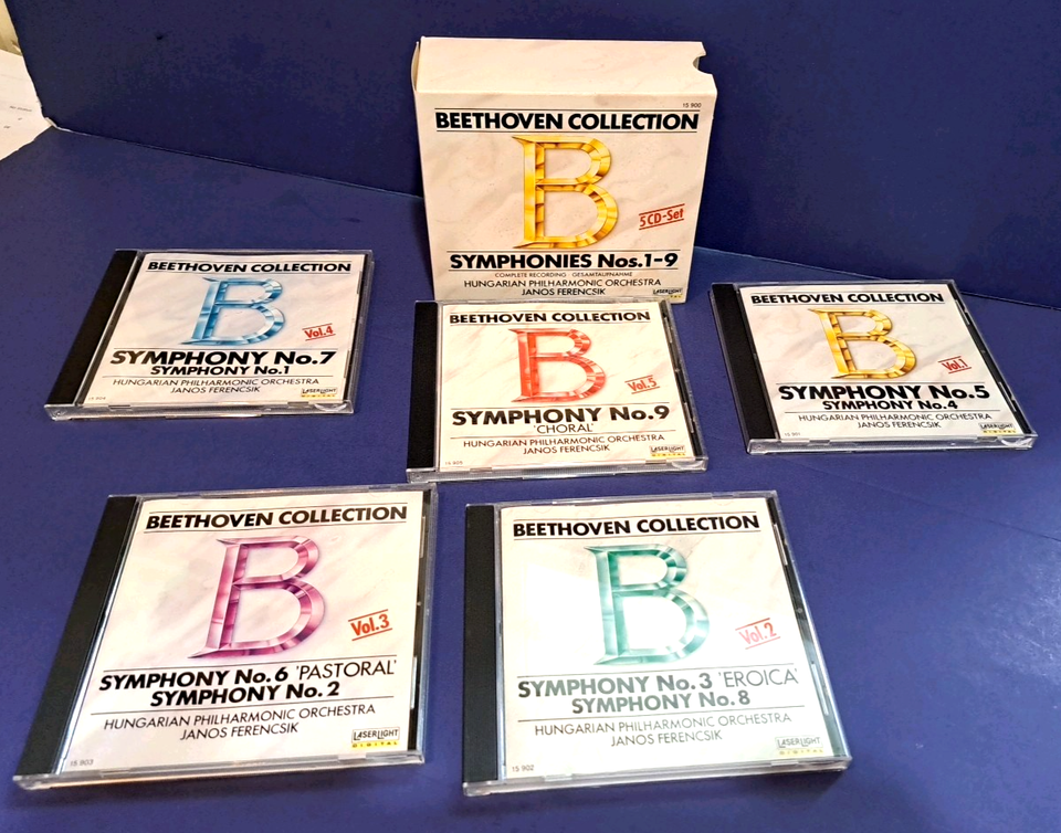 Beethoven Collection: Symphonies Nos. 1-9, Complete Recording (Box Set ...