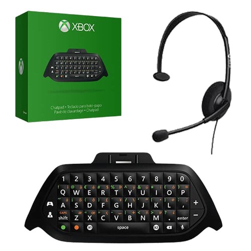 Xbox One Chatpad + Headset Bundle 885370888836 | eBay