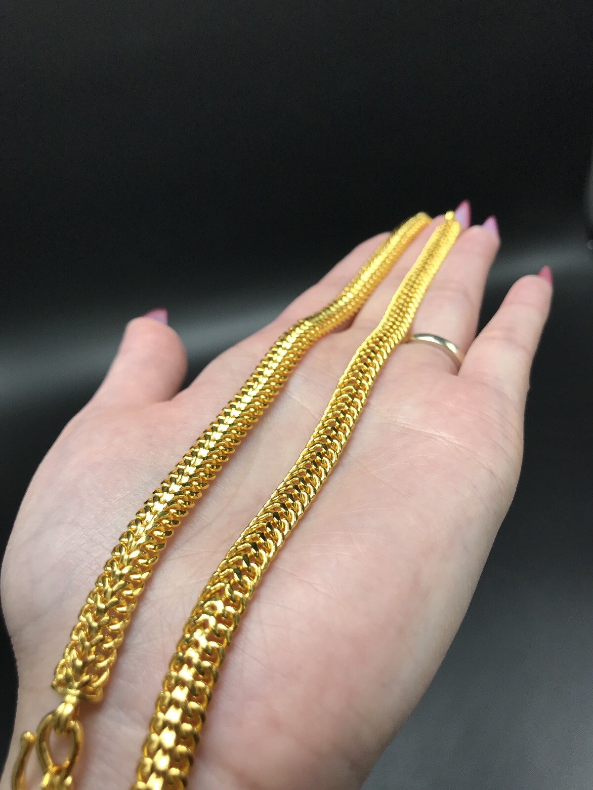 9999 Solid 24k Gold Women Bracelet 30 Gram Banana Flower 7 Inches | eBay